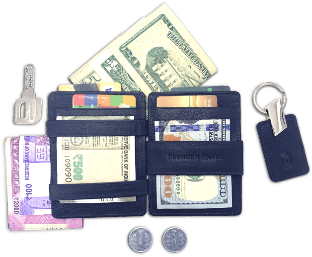 Slender Snake | Worlds most thinnest Mens leather wallet