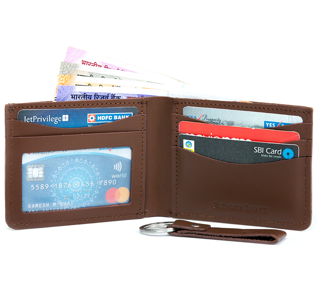 Mens Leather wallet By Slender Snake - Best Professional Wallet